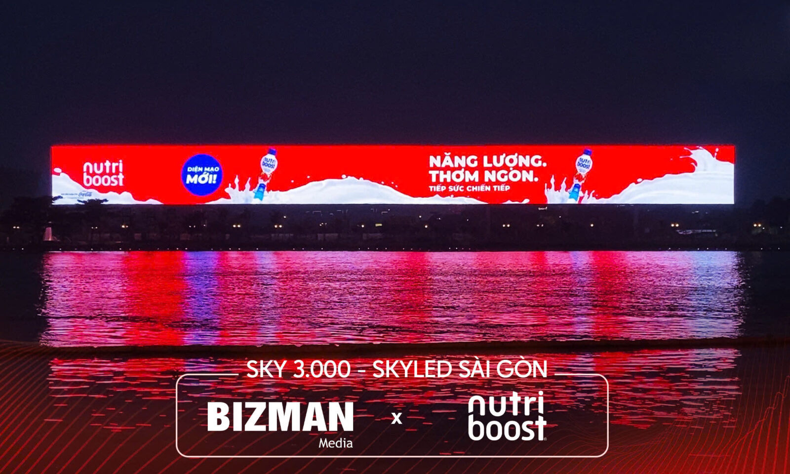 SKYLED SÀI GÒN – ĐIỂM NÓNG QUẢNG CÁO “TĂNG NHIỆT” TỪNG GIÂY